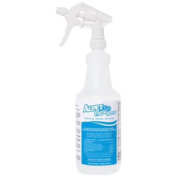 Best Sanitizers Alpet D2 Flex Surface Sanitizer 5 Gallon Pail w/Spigot