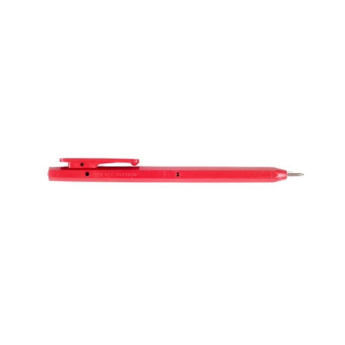 DetectaPro CPEN-R - Metal Detectable Stick Pen W/Clip - 50/PK
